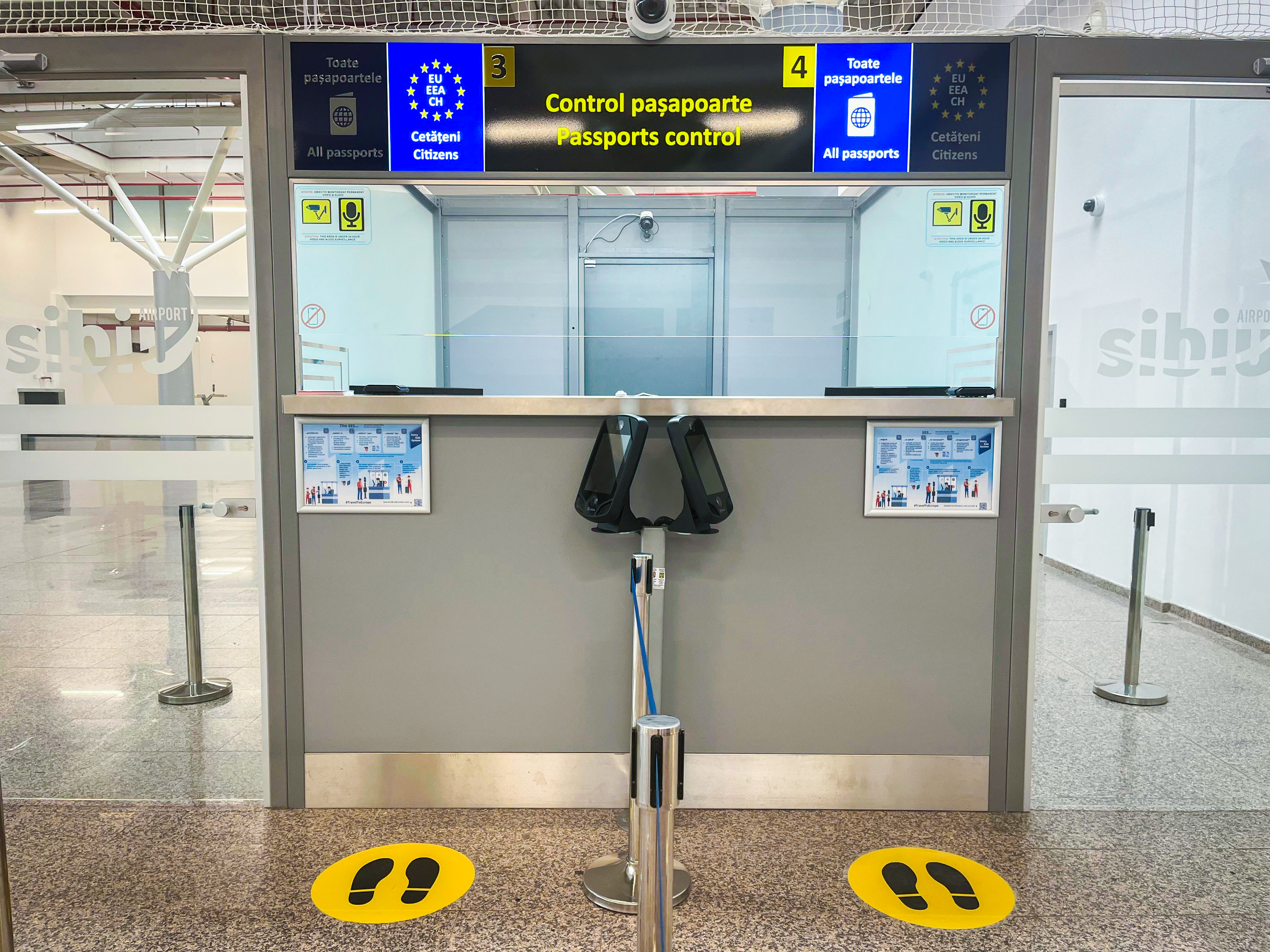 Sistem de Intrare/Ieșire (EES – Entry/Exit System) la Aeroportul ...